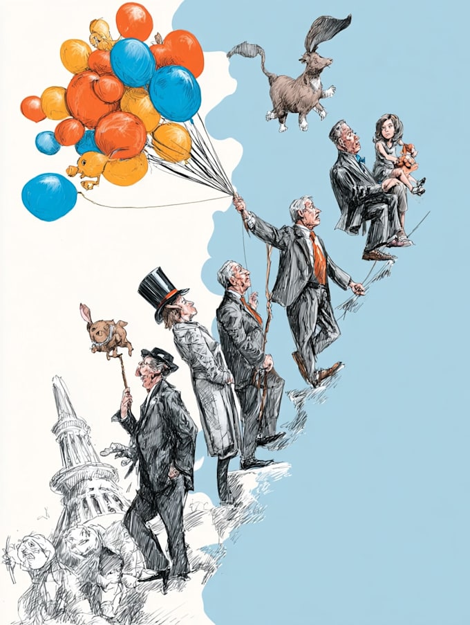 Illustrate your political cartoon by Josetomlin_ | Fiverr