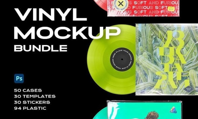 3d ebook mockup cd cover design vinyl mockup cd album cover art music ...