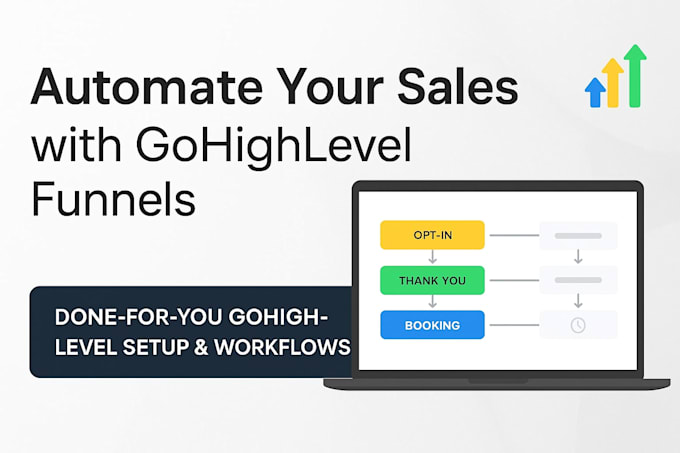 Setup gohighlevel workflows sales funnel automation gohighlevel landing ...