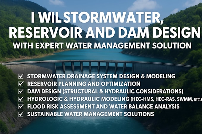 Stormwater, reservoir and dam design with expert water management ...