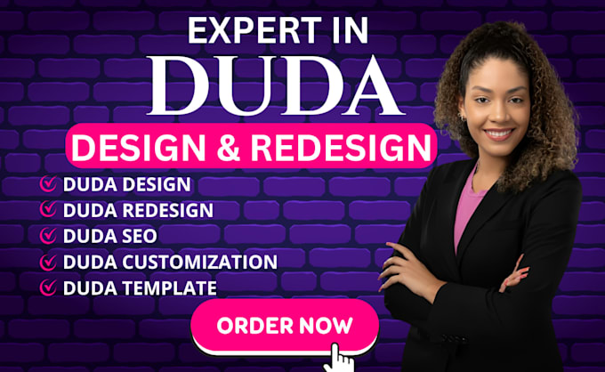 Build and customize duda website, duda website design, duda redesign ...