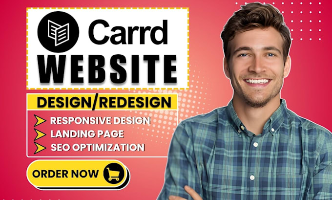 Redesign carrd website carrd landing page design carrd portfolio ...