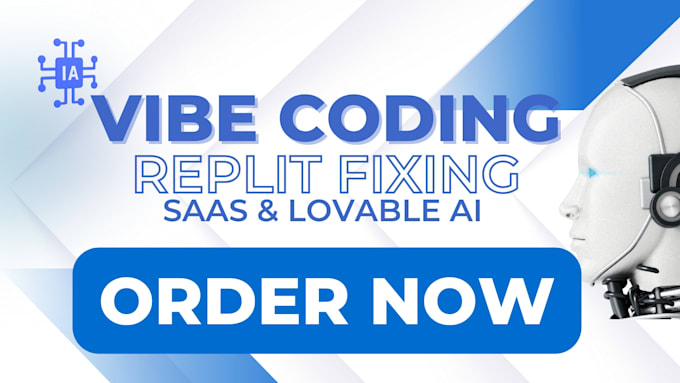Repair replit vibe coding lovable ai saas web application by Omoyeetana | Fiverr