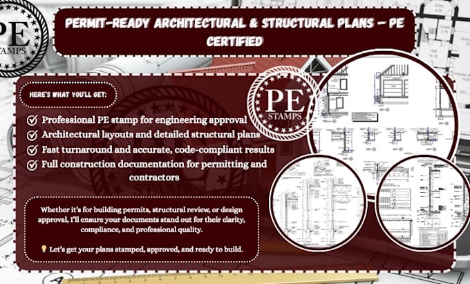 Design architectural and structural drawings with construction docs and ...