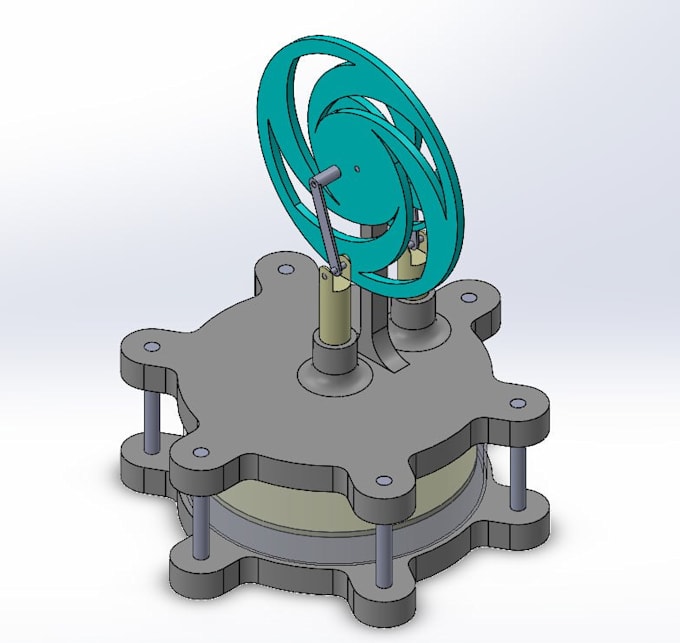 Design, 3d model and render your concepts using solidworks by Mohammad ...