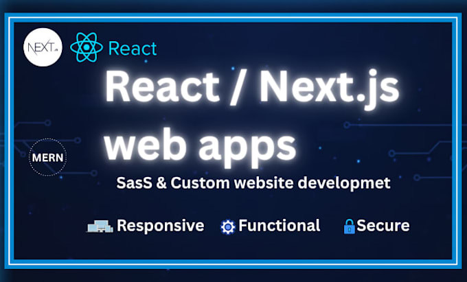 Be your software developer,react developer,saas developer,mern stack ...