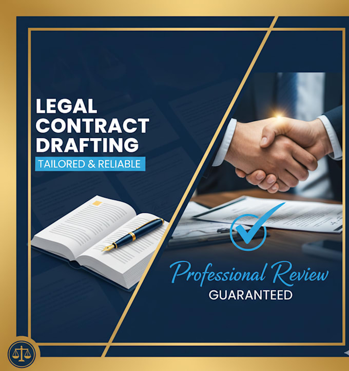 Professional legal contract drafting and review by Mayurdighe739 | Fiverr