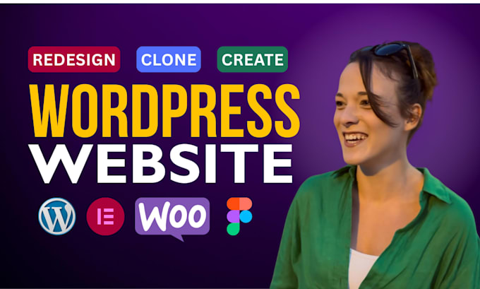 Create, redesign, clone website using wordpress, elementor pro by ...