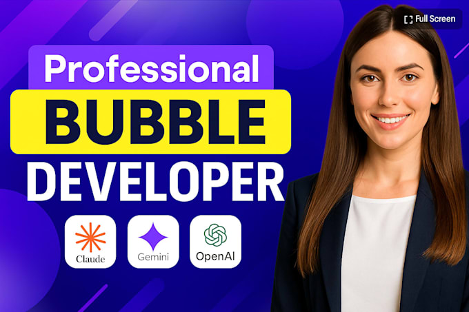 Do bubble developer job, build bubble app, bubble mvp, bubble io website for you by App_dev909 ...