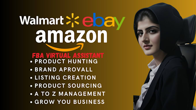 Be your amazon fba wholesale virtual assistant and ebay ds by ...