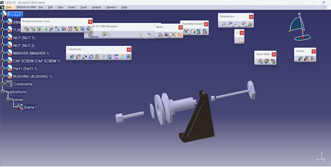 3d mechanical models catia v5 by Shrey_vasudev | Fiverr