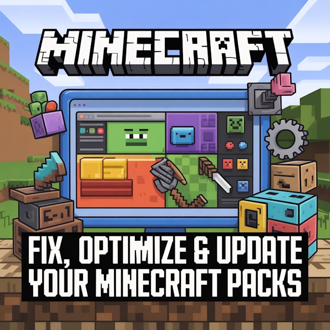 Conserte e atualize seu modpack, datapack e resource pack do minecraft