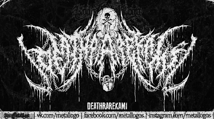 Design a brutal deathcore metal logo by John_ramosd | Fiverr
