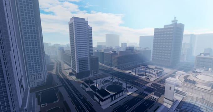 Create detailed roblox rp city, tycoon, obby map with interiors, roads ...