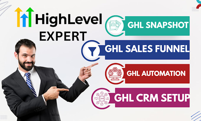 Ghl snapshot, ghl automation, ghl landing page, ghl crm, ghl saas by ...