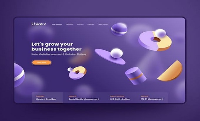3d interactive 3d landing page website, 3d animated website, 3d webflow ...