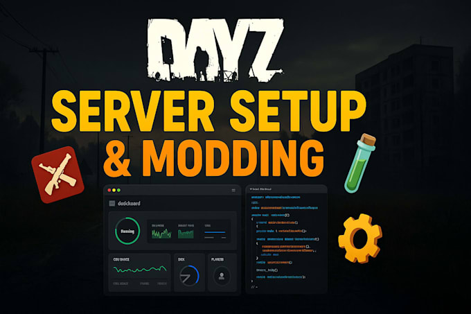 Manage and maintain dayz server teach you dayz modding server coding by ...