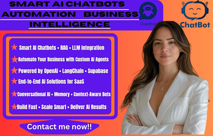 Construir chatbot de ia, automatización de ia, agente de open ai, negocio de ia, corely ai, rag ...