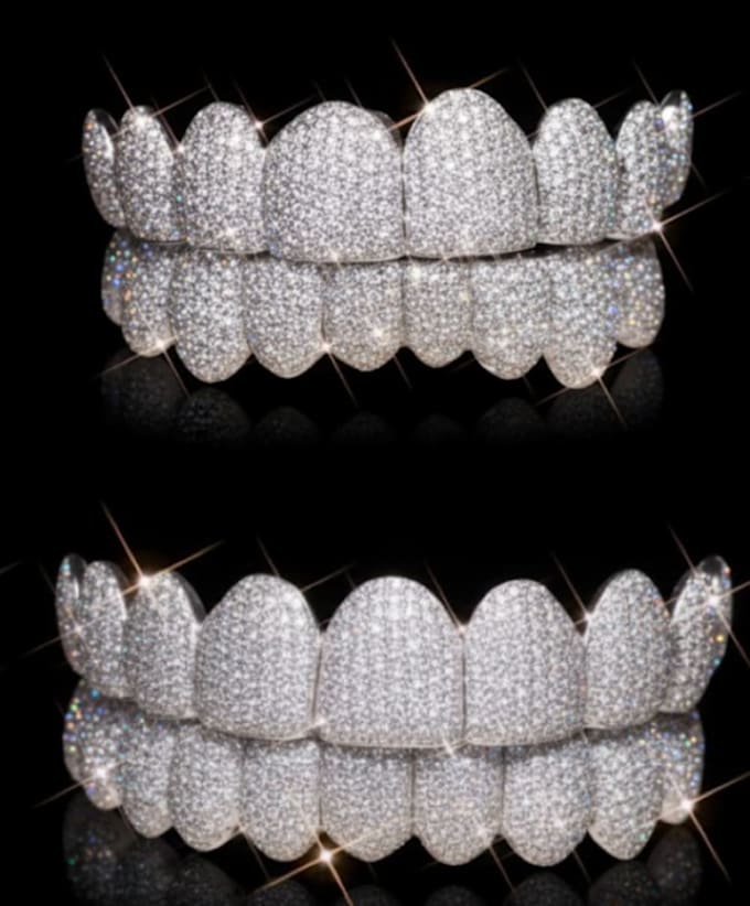 Do high quality 3d grillz design,dental jewelry,gold teeth,hiphop ...