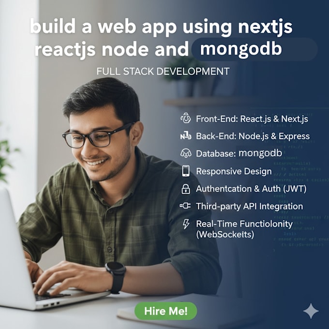 Build a web app using nextjs reactjs node and mongodb by Rubelhosen1310 | Fiverr