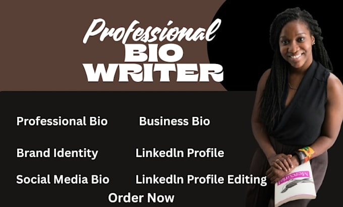 Write a standout business bio that reflects your vision and values by ...