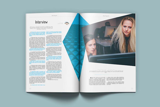 Design professional newsletter or booklet by Mahgenius | Fiverr