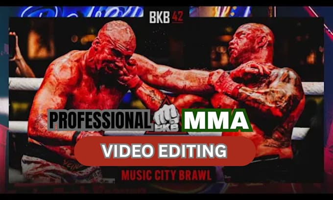Edit professional mma, ufc, and boxing videos for youtube by Cyprian ...