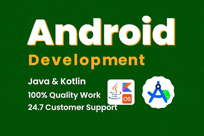 Do java project in android studio or kotlin project by Salman12376 | Fiverr