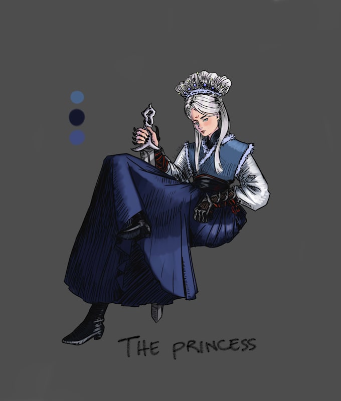 Create character design with psychological depth by Ic_hikari | Fiverr