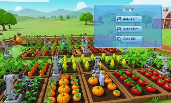 Develop a game like grow a garden in roblox, roblox grow a garden game ...