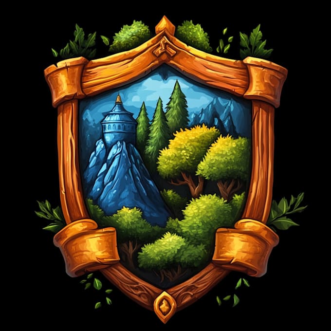 Design fantasy game logo by Brayanmcdermot | Fiverr