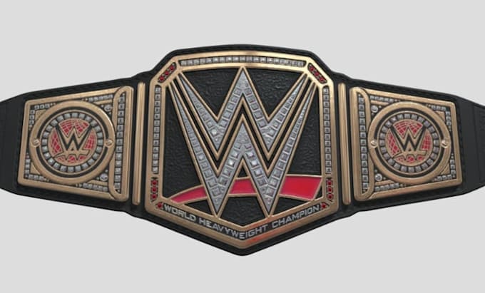 Design 3d championship belt, ring, trophy, cup, medal, shield, and ...