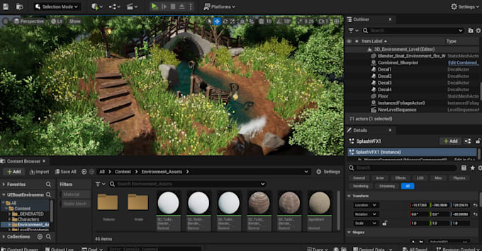 Create custom 3d game map, terrain and environment, unreal or unity ...