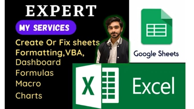 Design google sheets, spreadsheets and excel sheets by Nazeefrumman ...