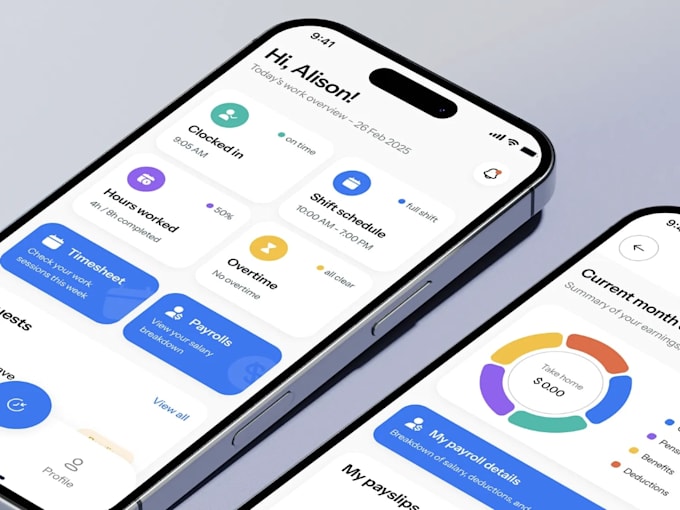 Develop shift management app, employee scheduling, staff shift planner ...