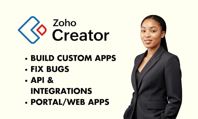Build any custom app on zoho creator with complex feature in zoho ...