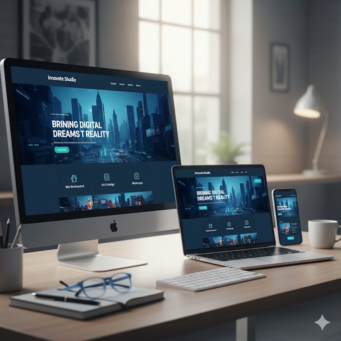 Create a responsive website using html css js by Lakshyasingh223 | Fiverr