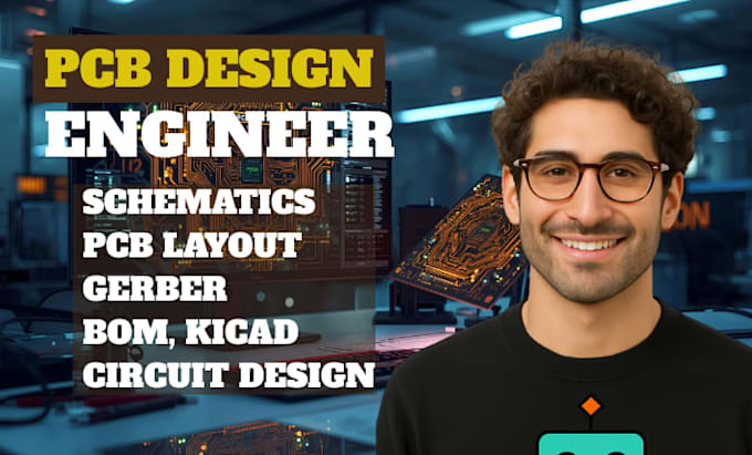 Design pcb schematics and circuit board layout in altium, kicad ...