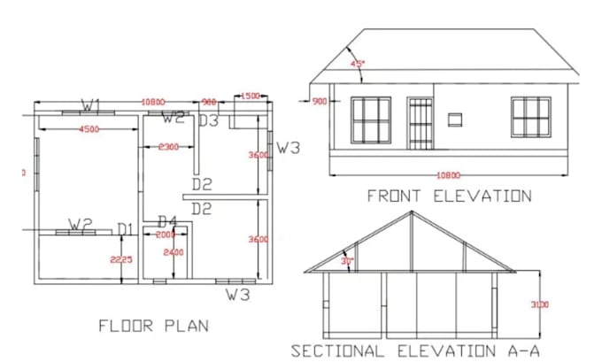 Design 2d site plan, plot plan and property map in autocad by ...