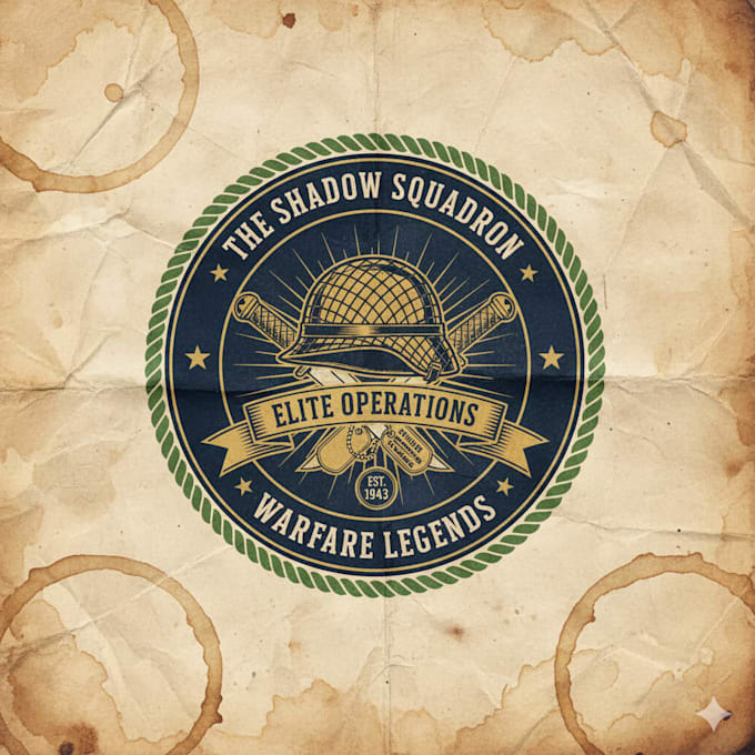 Make unique vintage cod logo for gamers and clans by Betty_grahame | Fiverr