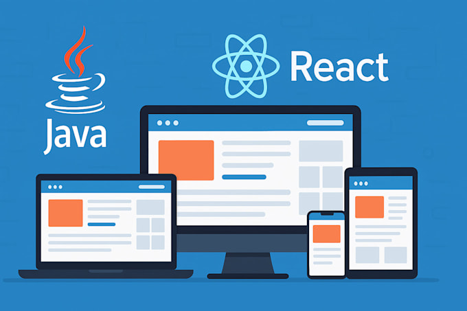 Develop java spring boot and react web application by Swati_toralkar | Fiverr