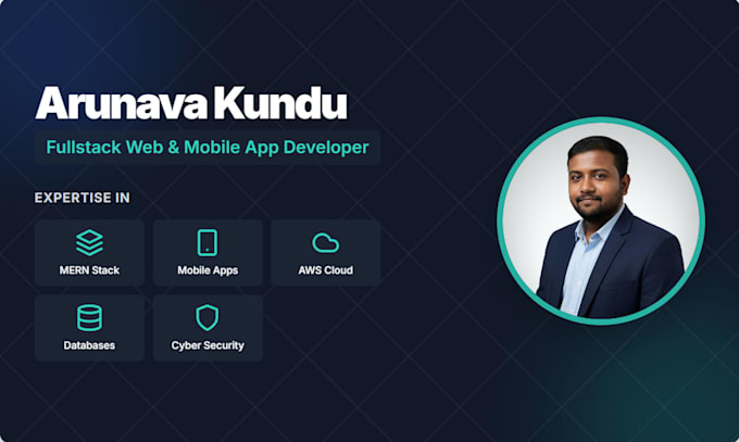 Build a modern, secure, and responsive fullstack web app by Arunavakundu514 | Fiverr
