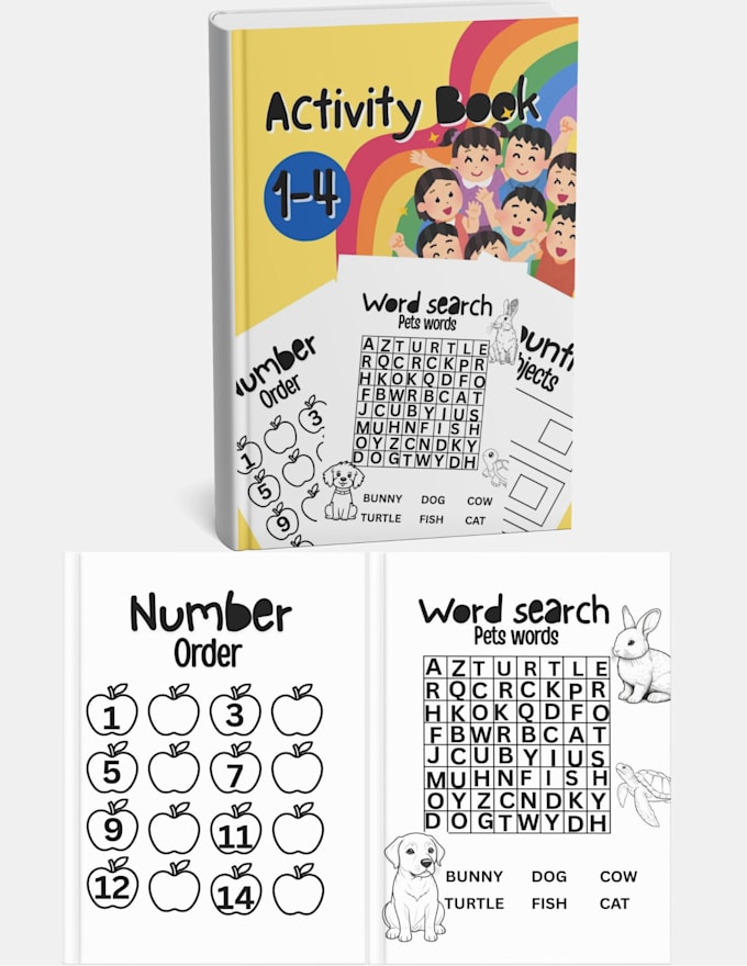 Create niche based word search puzzle books for amazon kdp by ...