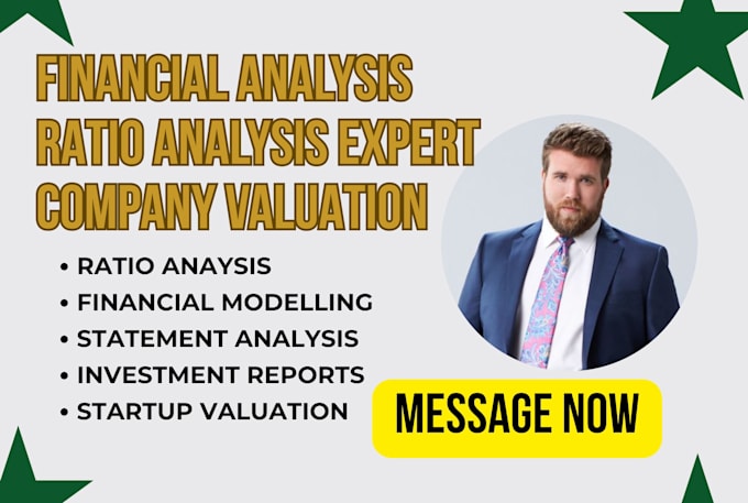 Do financial analysis, company valuation and ratio analysis report by Byalexfinance | Fiverr