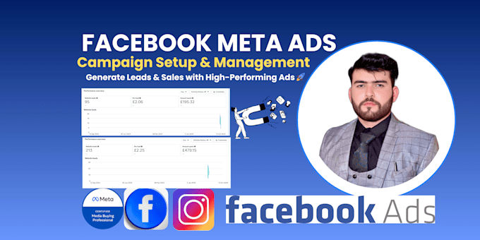 Setup meta fb ig advertising campaigns for lead generation for local ...