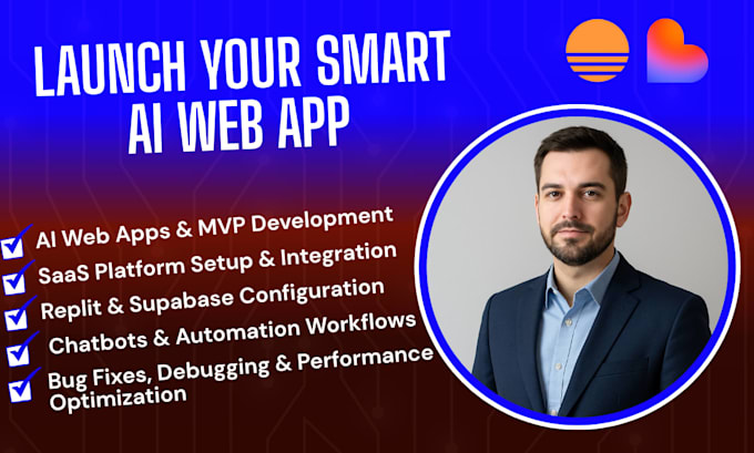 Build or fix lovable ai saas mvp web app chatbot with replit supabase by John_maxx19 | Fiverr