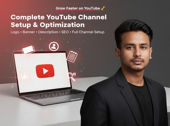 Setup and optimize youtube channel by Shariful106 | Fiverr