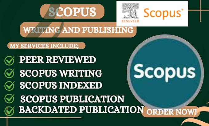 Write and publish articles in scopus ssci isi elsevier springer indexed ...
