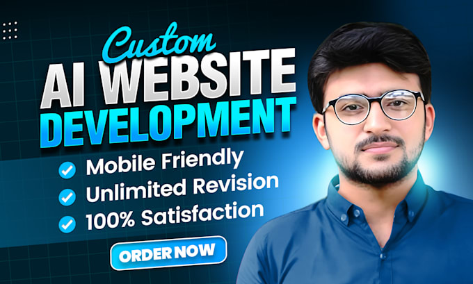 Do custom ai website, software, chatbot development as full stack web ...