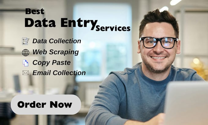 Do accurate data entry and web research by Sajid_datapro | Fiverr